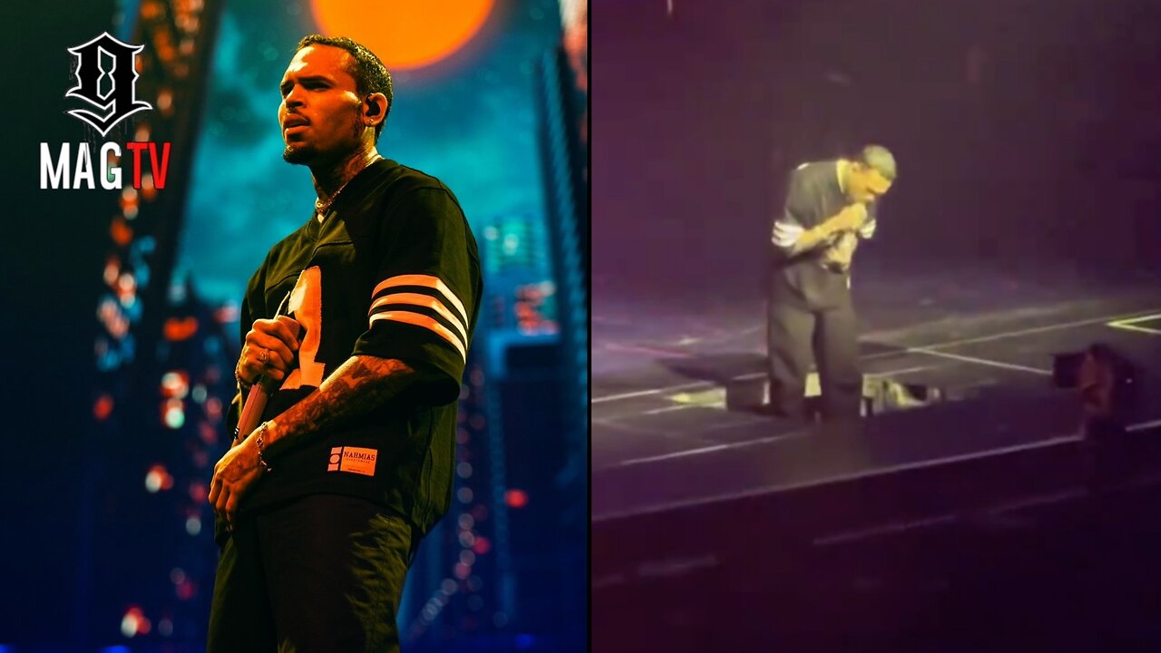 Chris Brown Heated After Having Another Production Malfunction! 😡