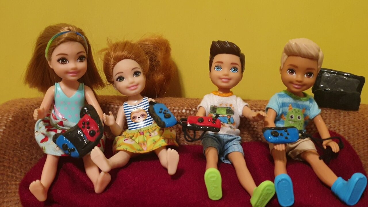 Doll Nintendo Switch DIY - Miniature Nintendo Switch DIY - Polymer Clay ...