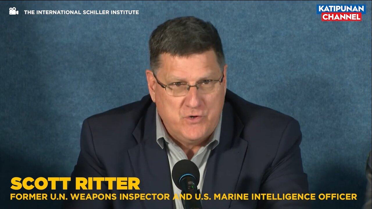 SCOTT RITTER: "America is here only to use you (Philippines) until ...