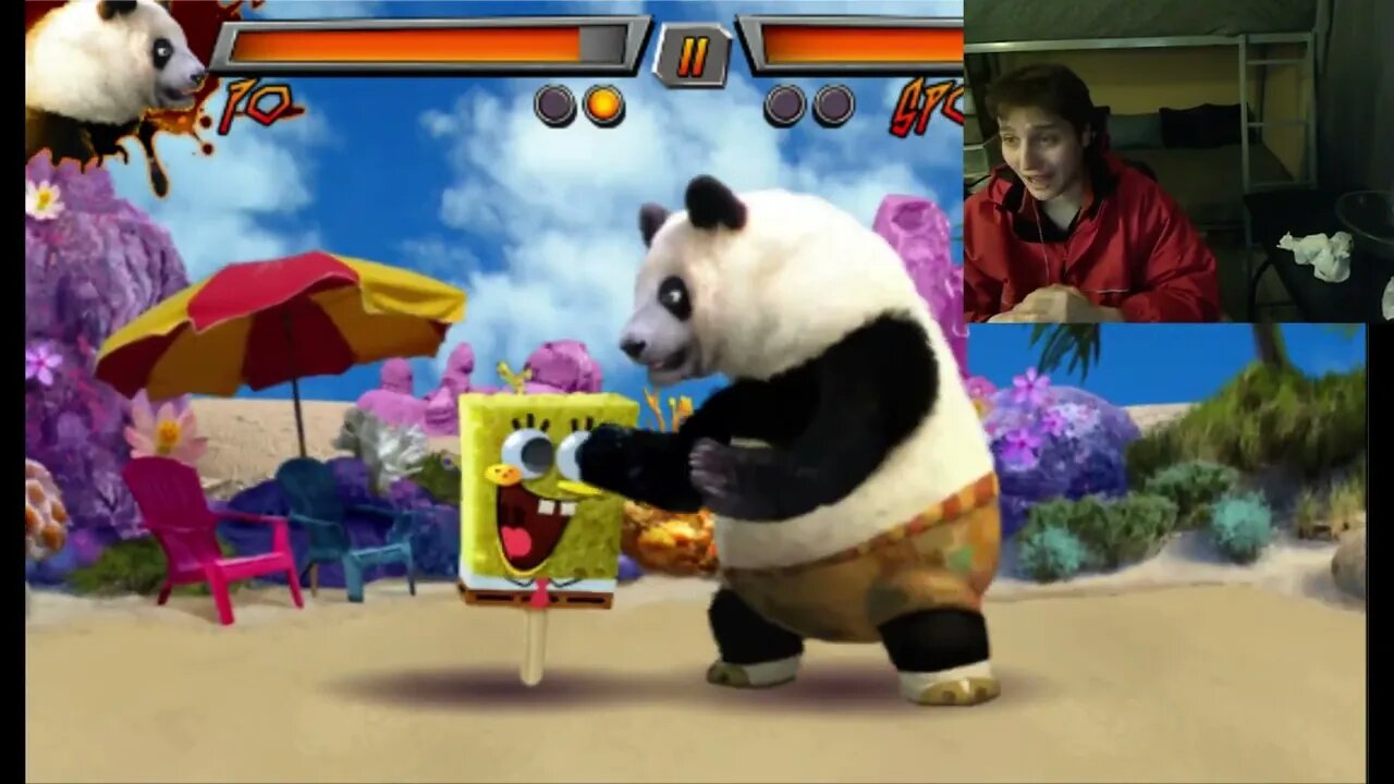 SpongeBob SquarePants VS Po The Kung Fu Panda In A Nickelodeon Super ...