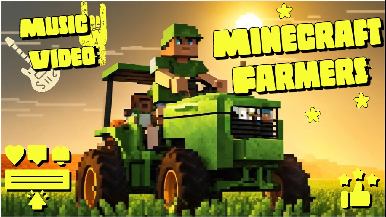 🌾 Minecraft Farmers Anthem: Sowing Dreams in Pixels! 🌾#minecraft #epic