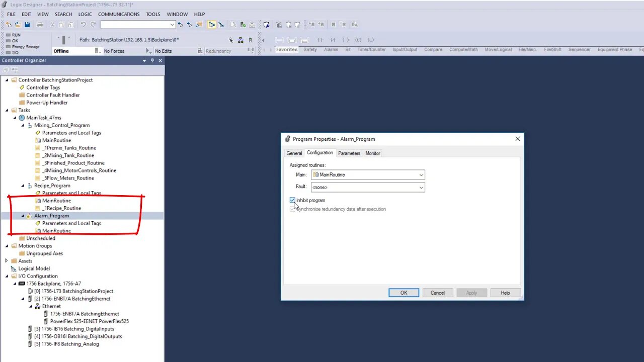 PLC Programming with Studio 5000 | Build A PLC Program Structure ...