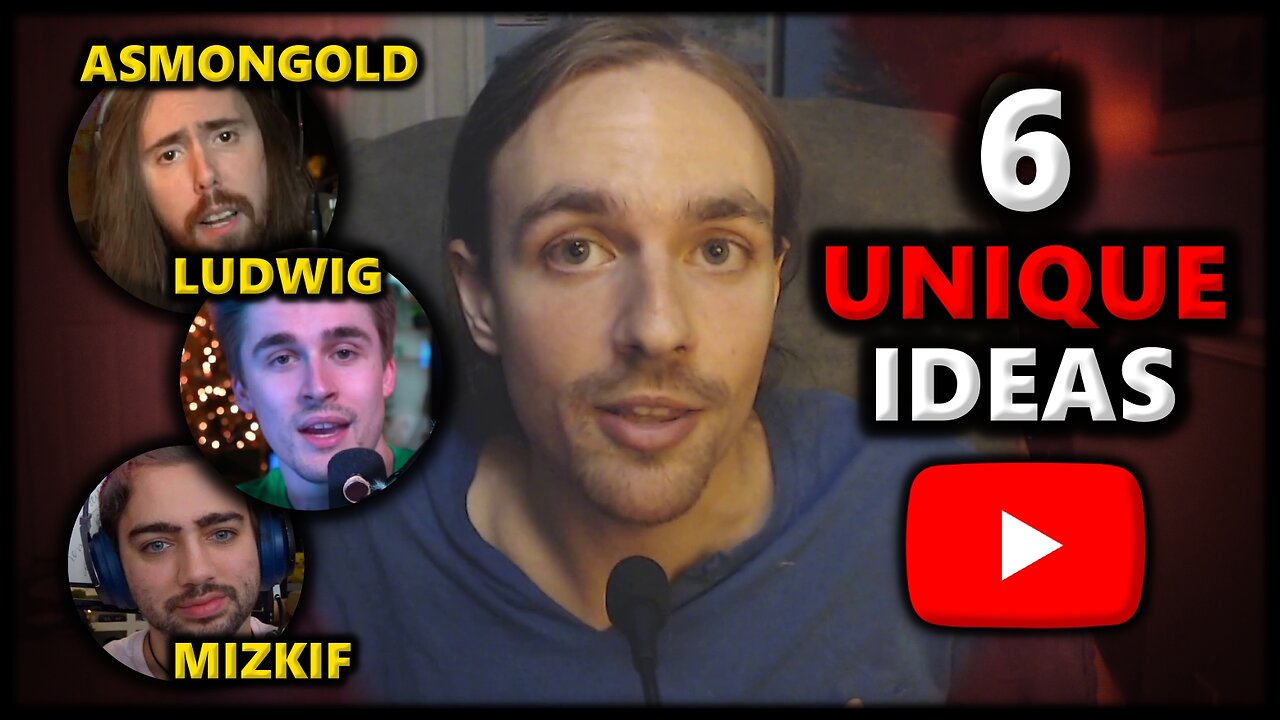 6 UNIQUE Strategies To Grow Your Channel (Based On Ludwig, Asmongold ...