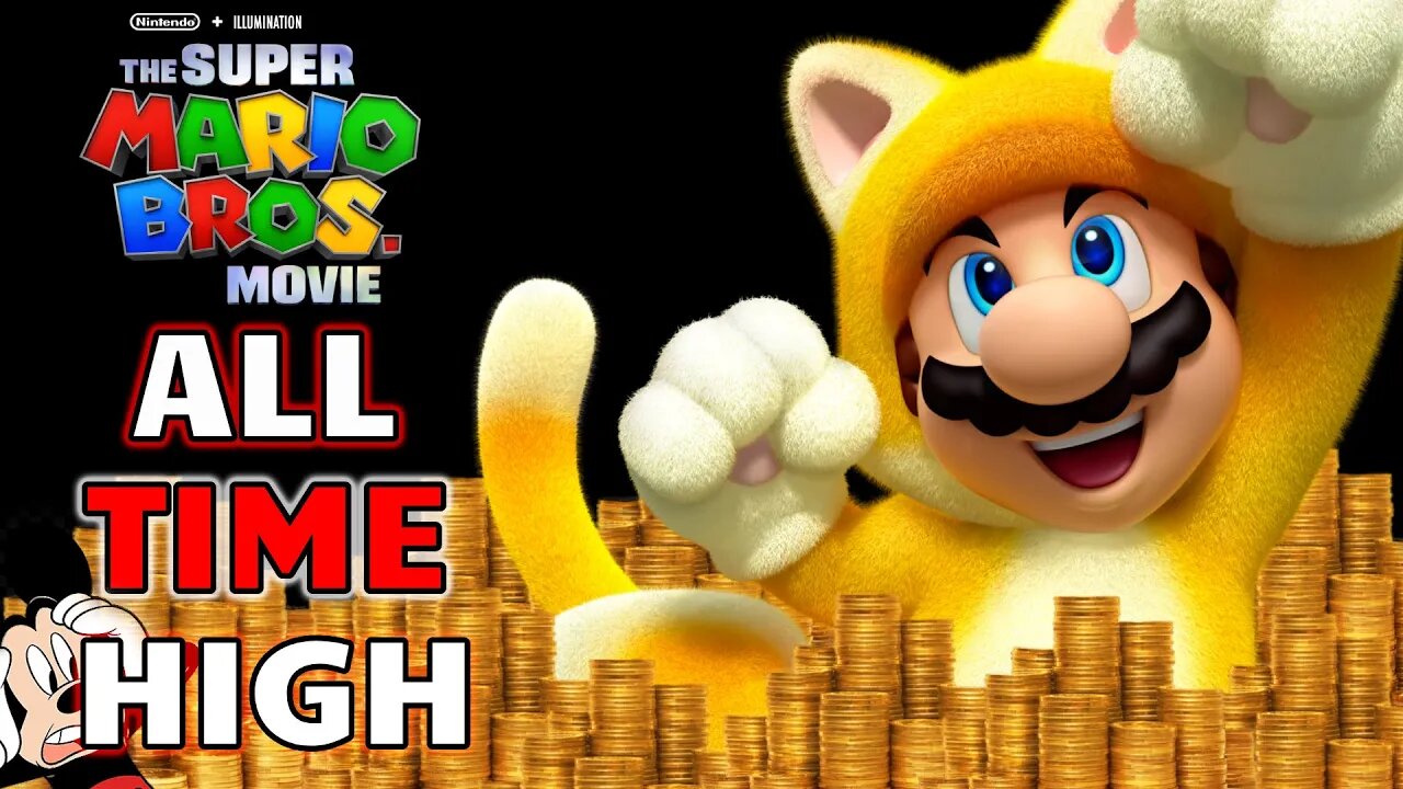 Super Mario Bros Movie has SMASHED the record for the biggest animated ...
