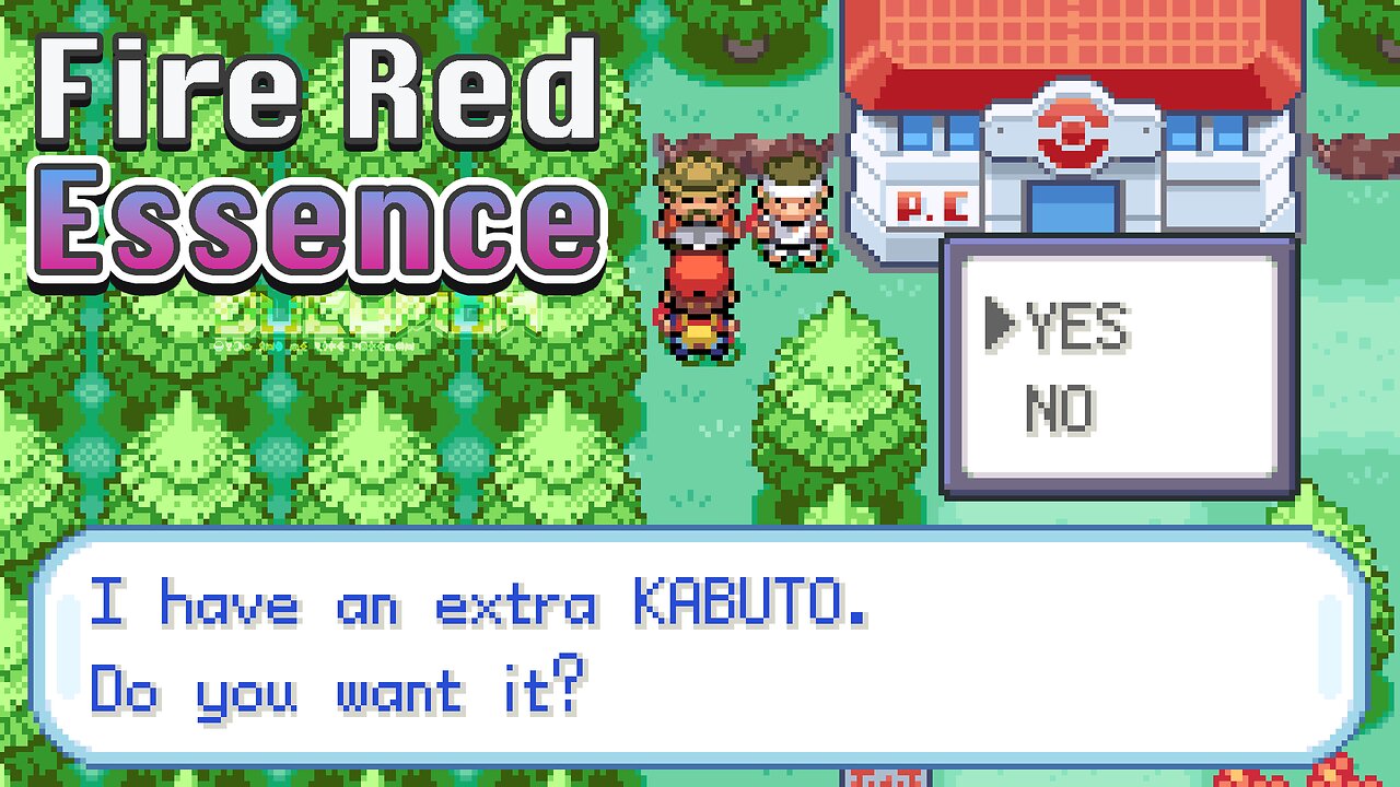 Pokemon Fire Red Essence - GBA Hack ROM, You can catch all Pokemon in ...