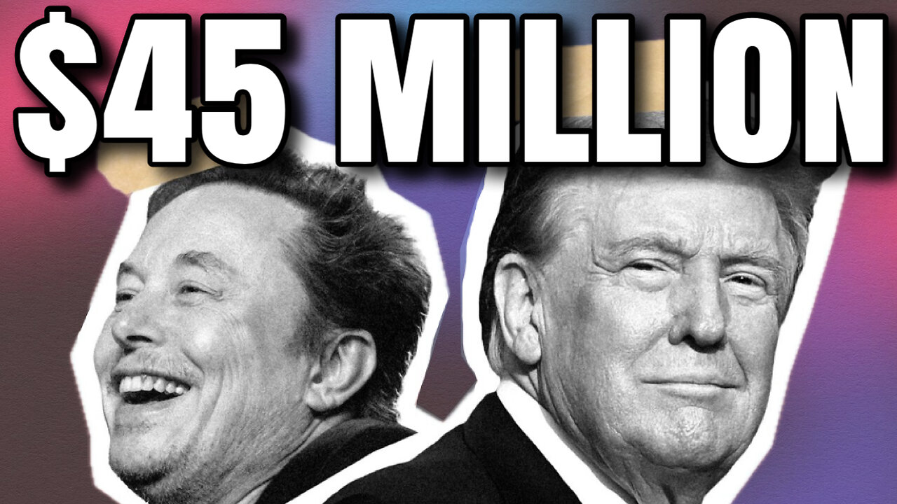 Elon Musk Pledges $45 Million to Donald Trump Super PAC - Bubba the ... Elon Musk Pledges $45 Million to Donald Trump Super PAC - Bubba the ...