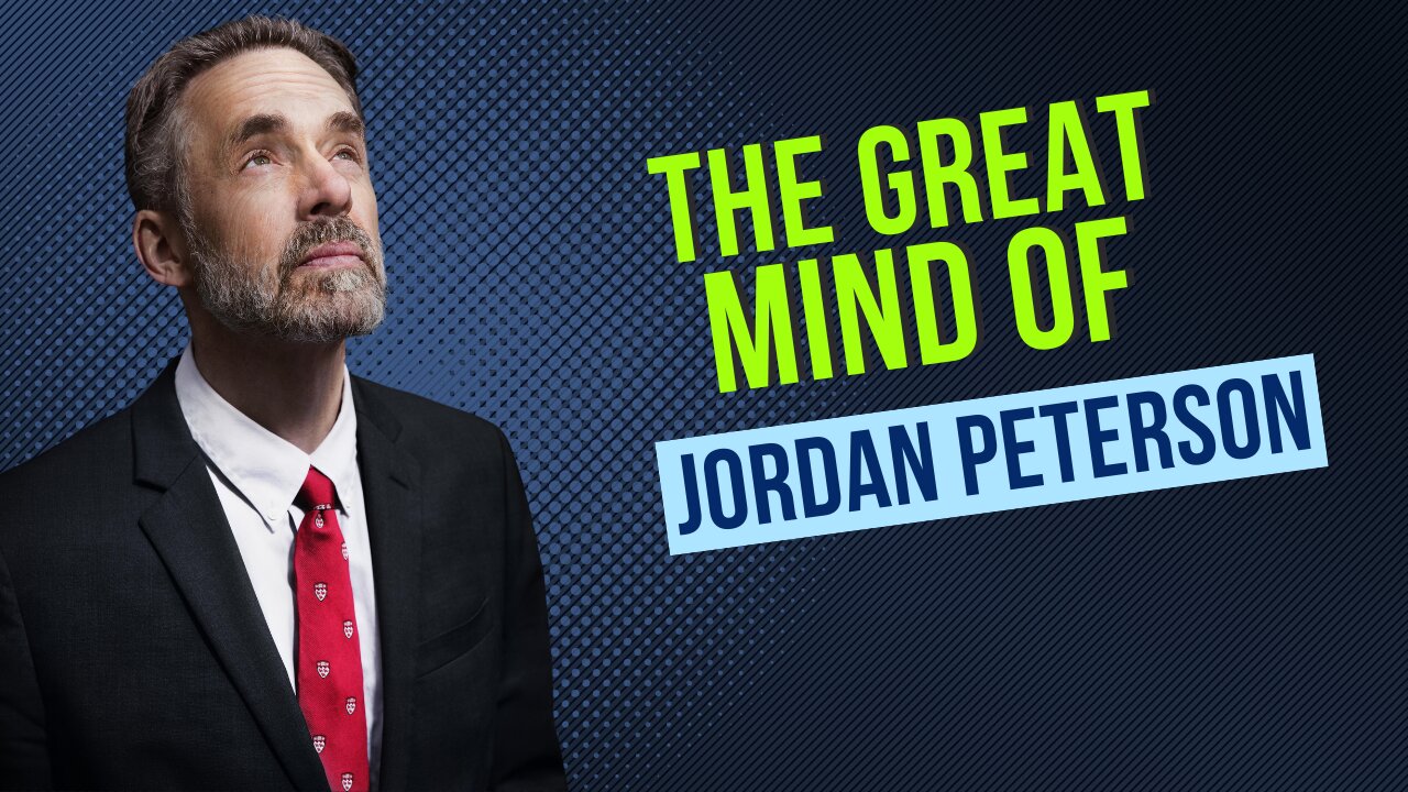 The Great Mind Of Jordan Peterson | Jordan Peterson Speech (MUST WATCH ...