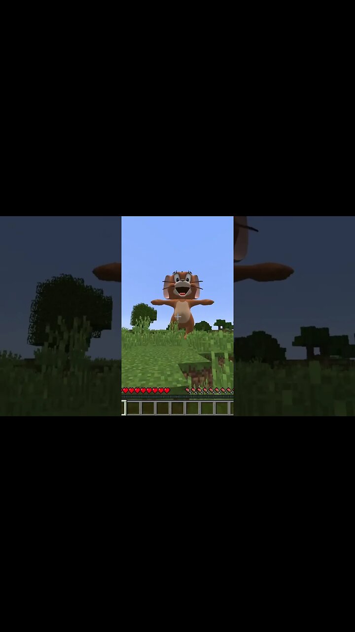 Tom and Jerry in Minecraft?! #shorts #tomandjerry #minecraft