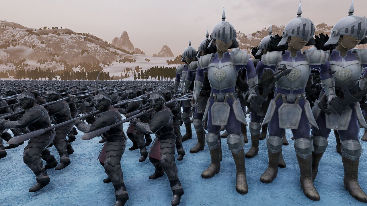 100K Orc Halberds Versus 100K Hylian Archers ( Legend of Zelda ...