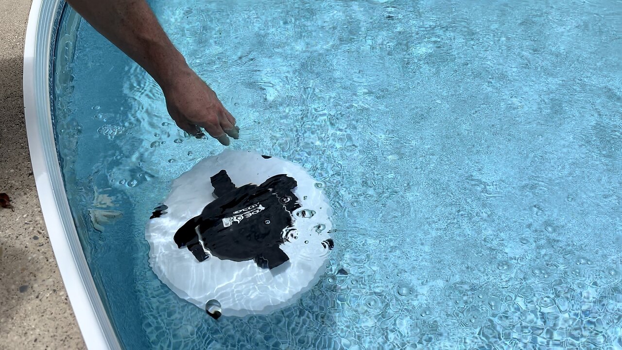 Cordless Robotic Pool Vacuum Cleaner, 120 Mins Runtime, Auto-Parking ...