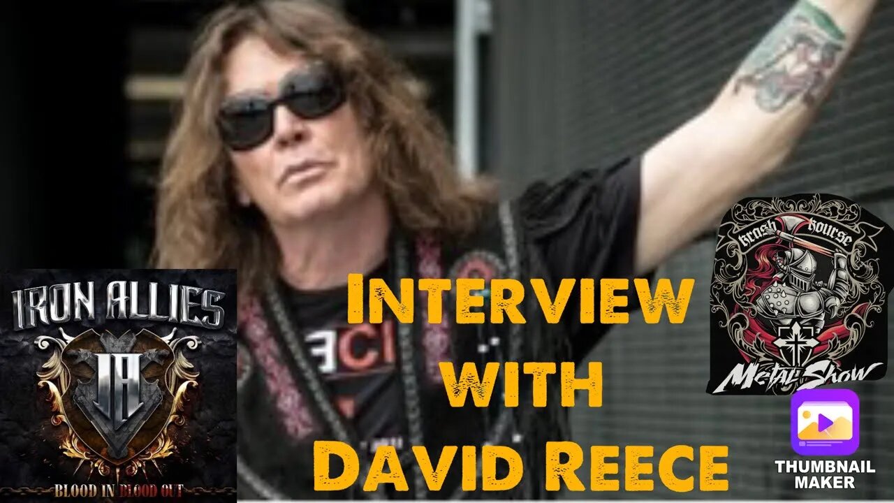 David Reece Interview (Iron Allies , Accept , Bangalore Choir etc) 5/2/23