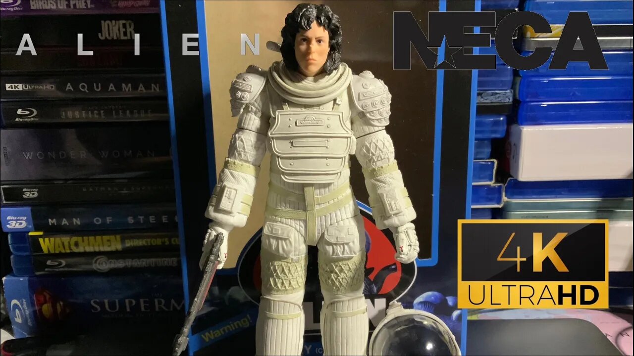 Neca Alien 40th Anniversary Ellen Ripley Compression Suit Action Figure ...