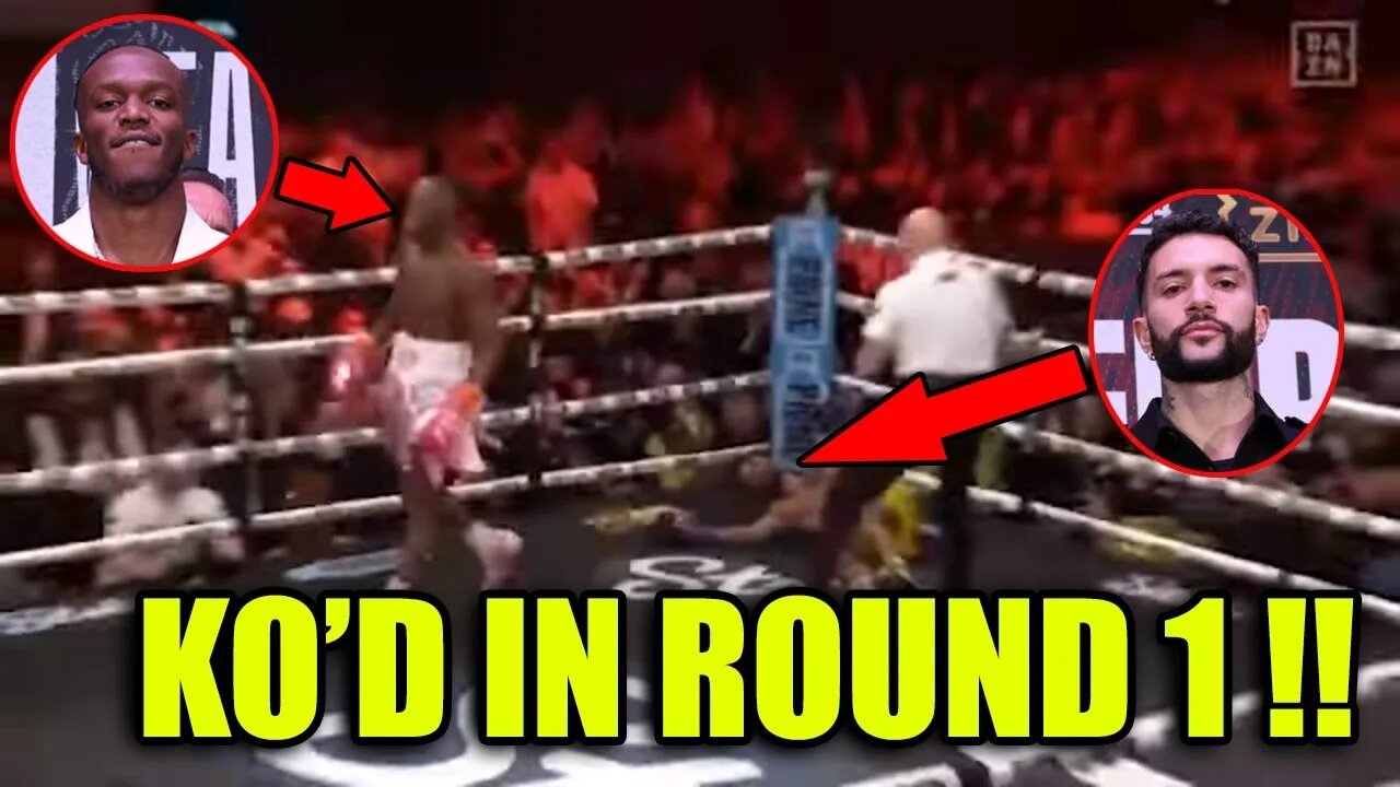 KSI vs Faze Temper (DAZN and Misfits Boxing 004) Fight Highlights ...