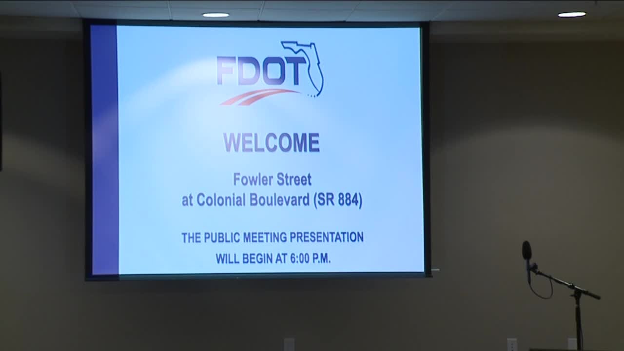 FDOT discusses plans for improving intersection of Colonial and Fowler ...
