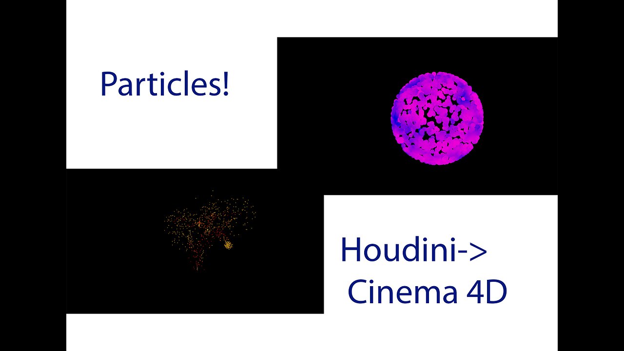 Houdini Particles Intro Flexible Particle Setups Without X Particles