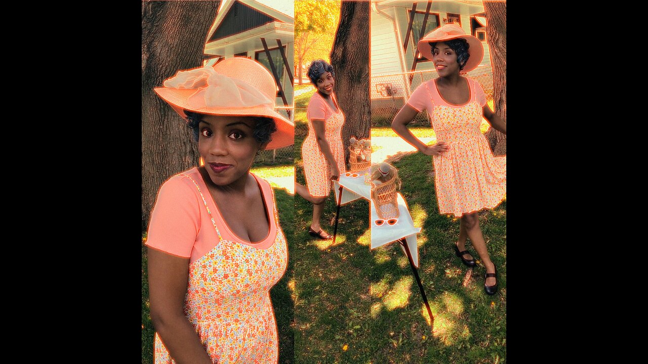 Black Retro Black Pin Up Vintage Tea Party 1960s Pin Up Queen Bethiana ...