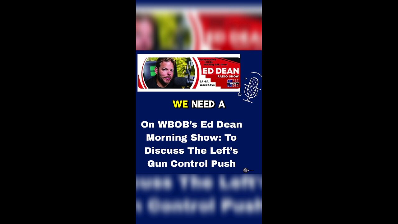 Dr. John Lott appeared on the giant 50,000-watt WBOB’s Ed Dean morning ...