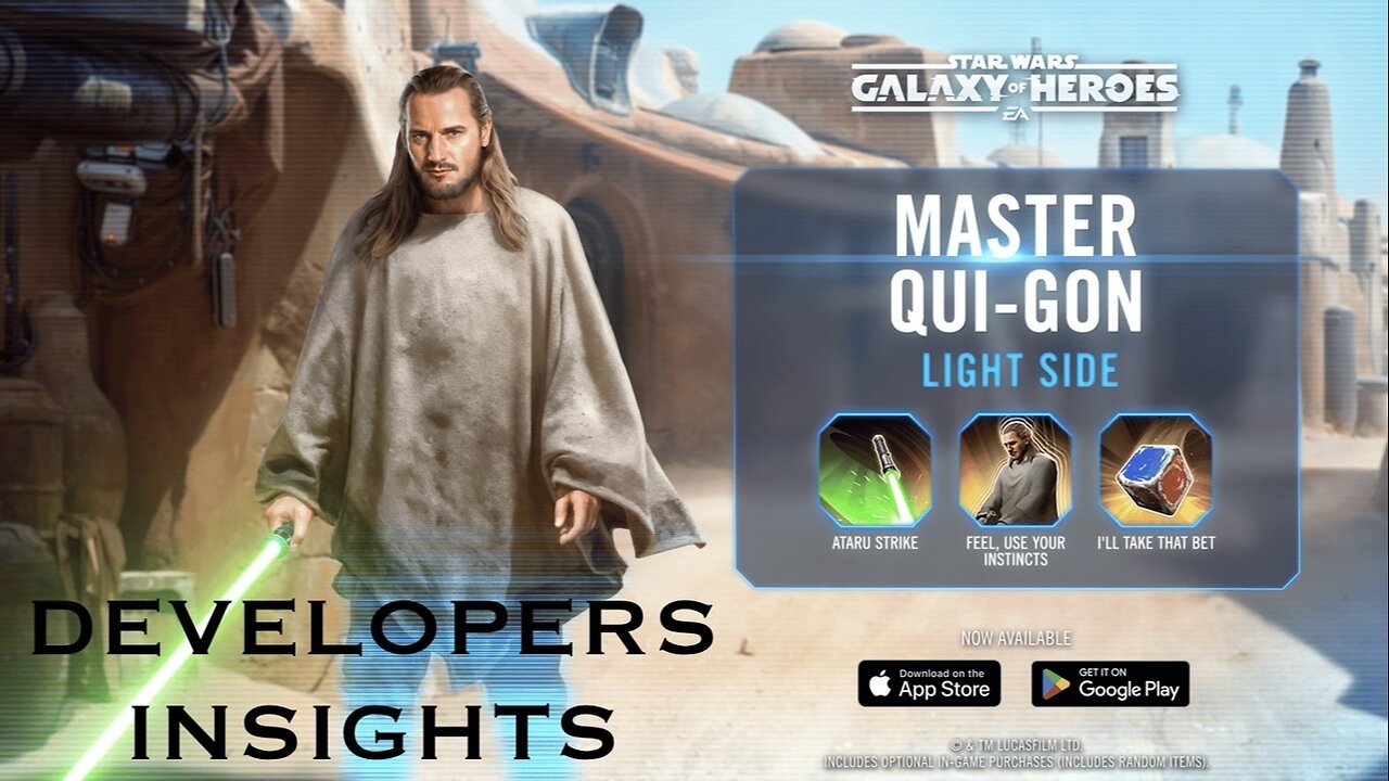*NEW* Character Inbound: Master Qui-Gon! | Developers Insights | Last ...