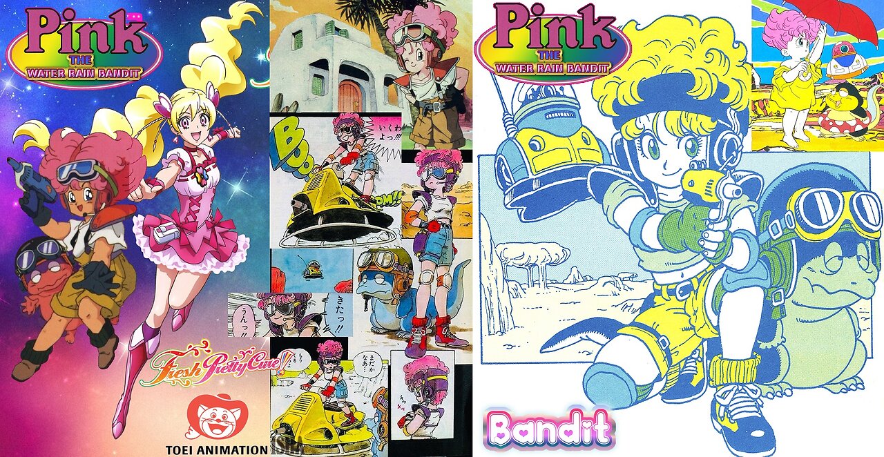 Pink the Water Rain Bandit AMV - Bandit (Reupload)