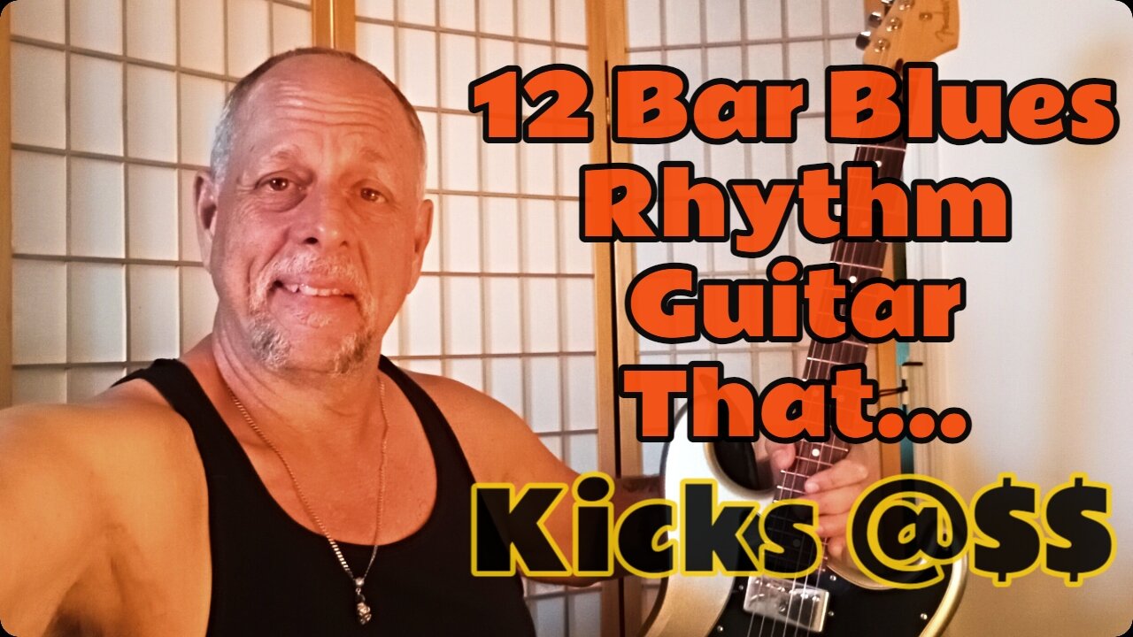 12 Bar Blues Rhythm Guitar Lesson, Play Electric Blues That Kicks ...