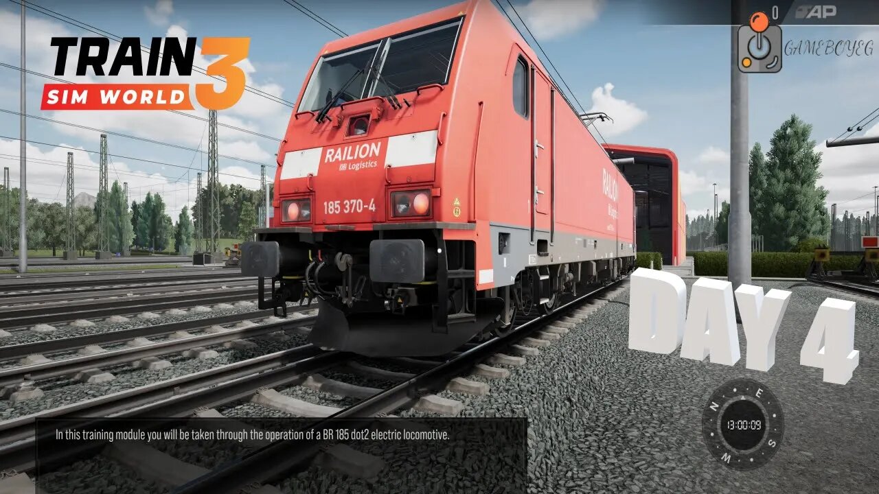 Trainz Sim World 3 Driving The BR 185.2 Electric Locomotive Training ...