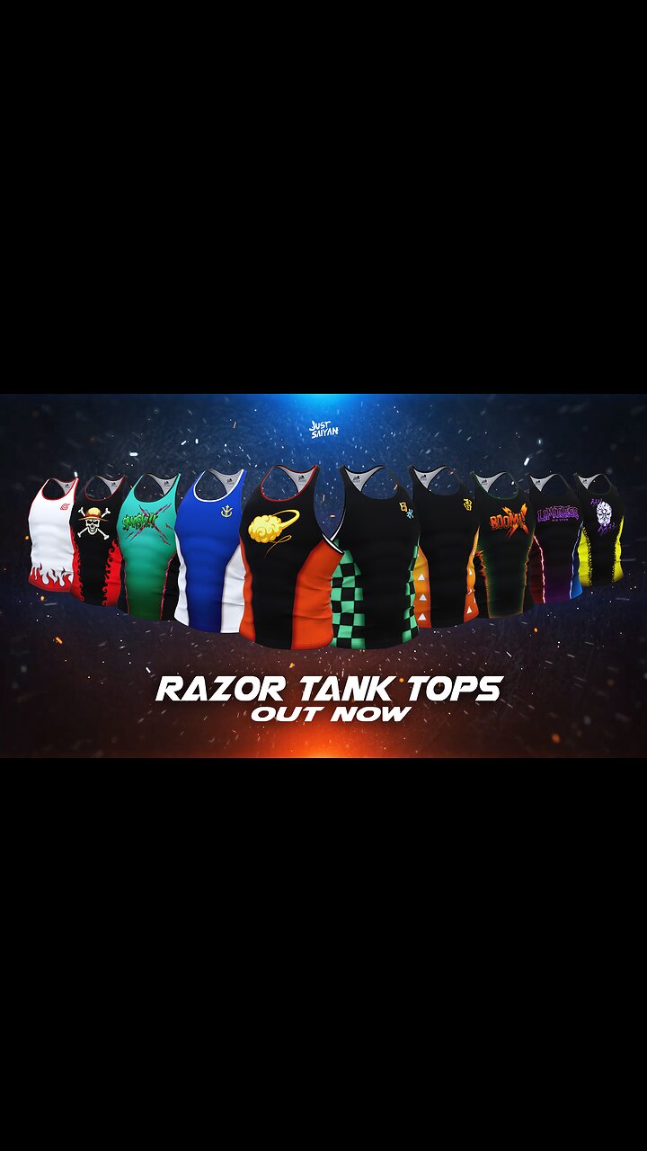 Anime Fitness Tank Tops