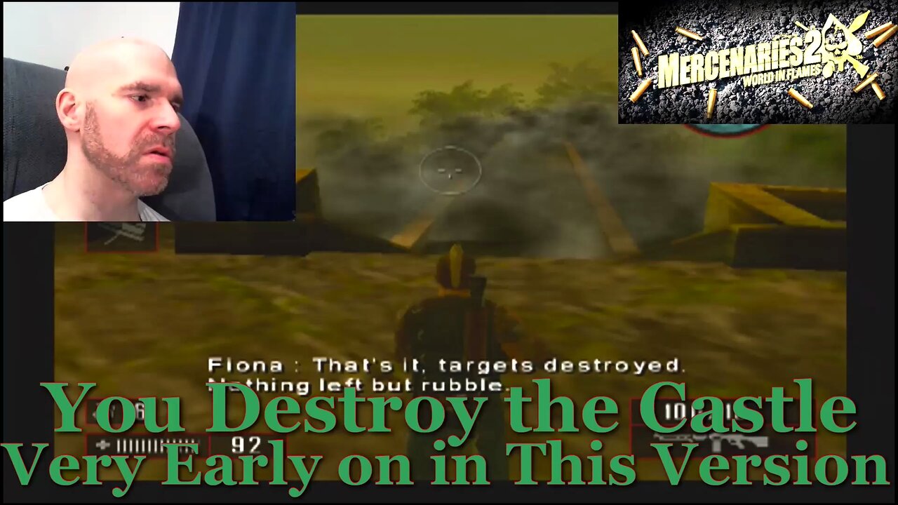 Mercenaries 2: World in Flames- PS2- You Get to Destroy the Giant ...