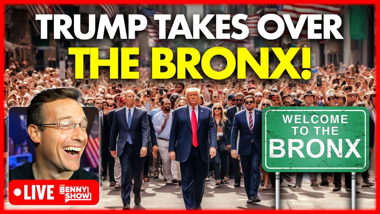 Trump SHOCKS World with MASSIVE Bronx Rally, Asks Rappers For A 'GRILL ...
