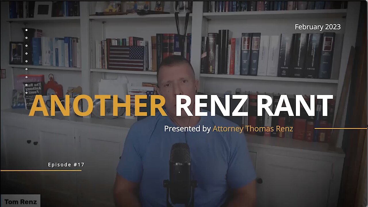 Tom Renz | Anti-Racism Professor Banned