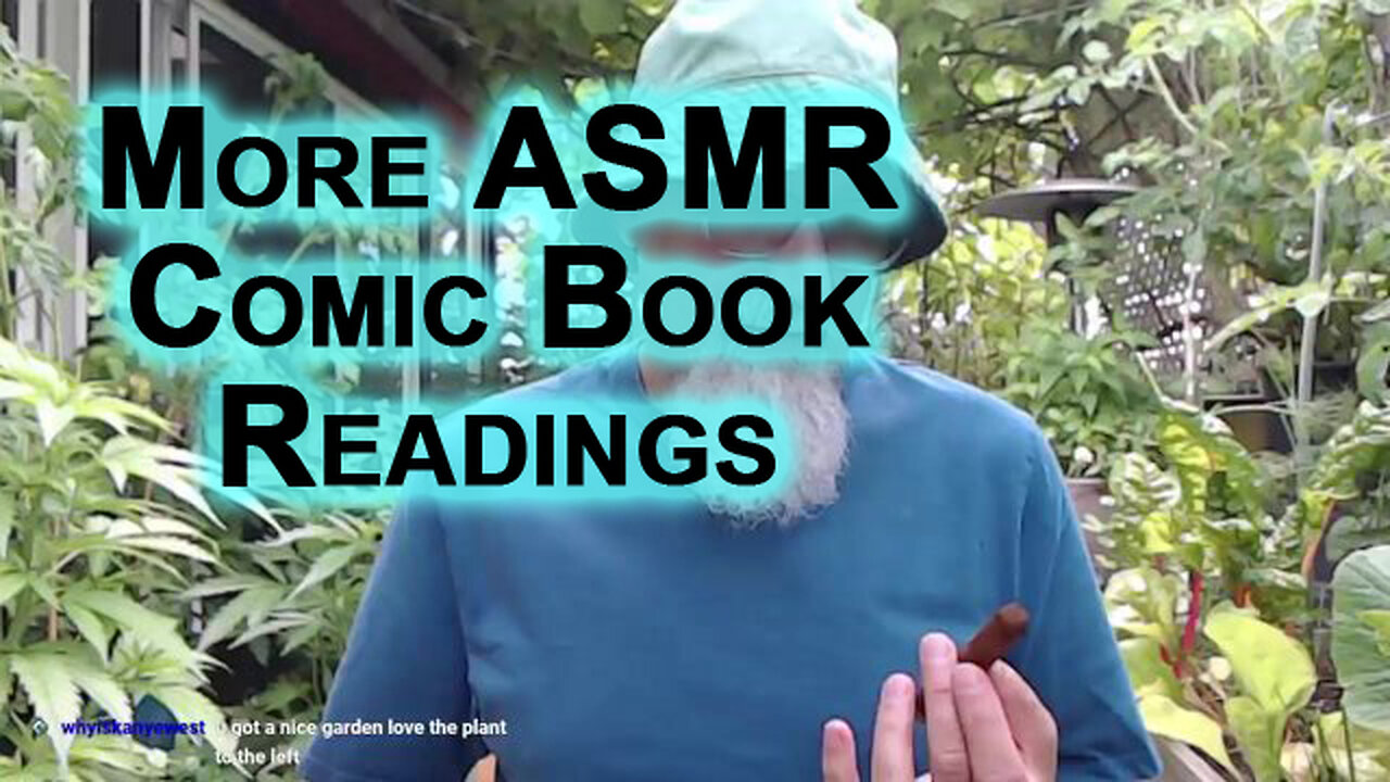 More ASMR Comic Book Readings To Come: Reading Comics Some of the ...