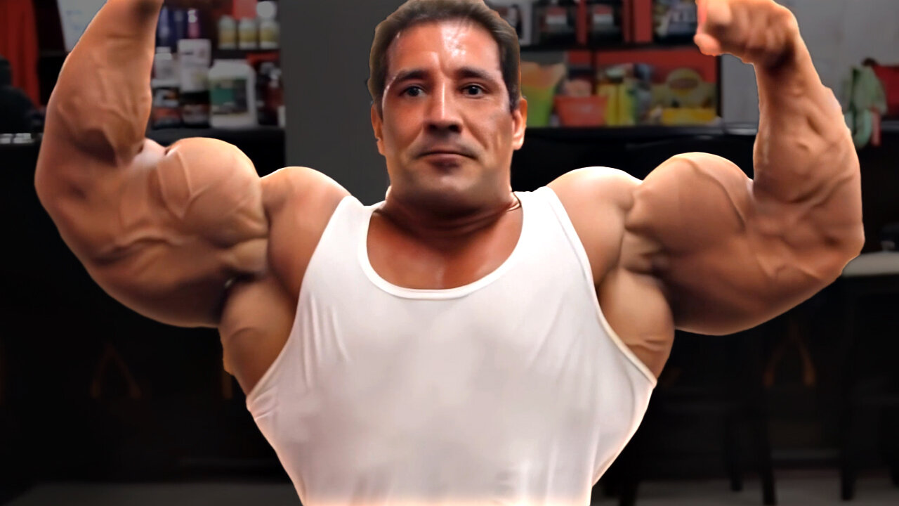 Big Muscle Daddy Huge Biceps