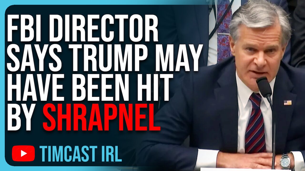 FBI Director Says Trump May Have Been Hit By SHRAPNEL, DENIES Trump ... FBI Director Says Trump May Have Been Hit By SHRAPNEL, DENIES Trump ...
