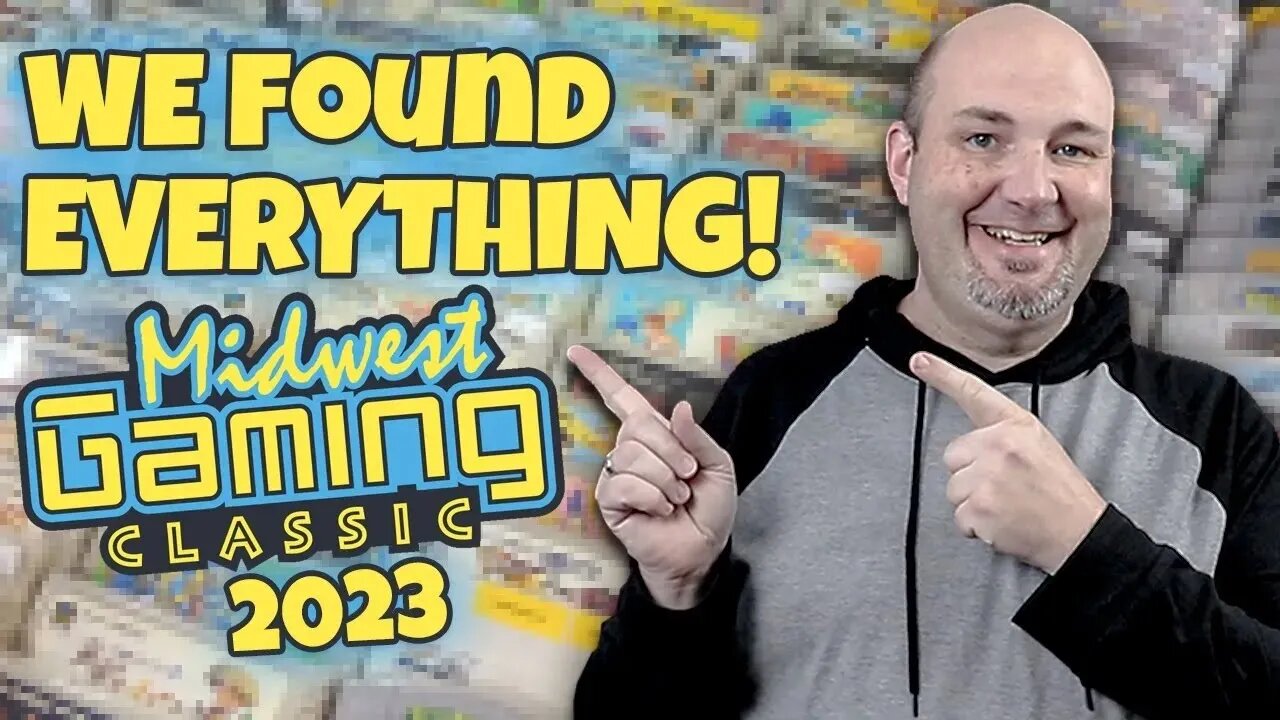 Midwest Gaming Classic 2023 - We Only Found EVERYTHING!