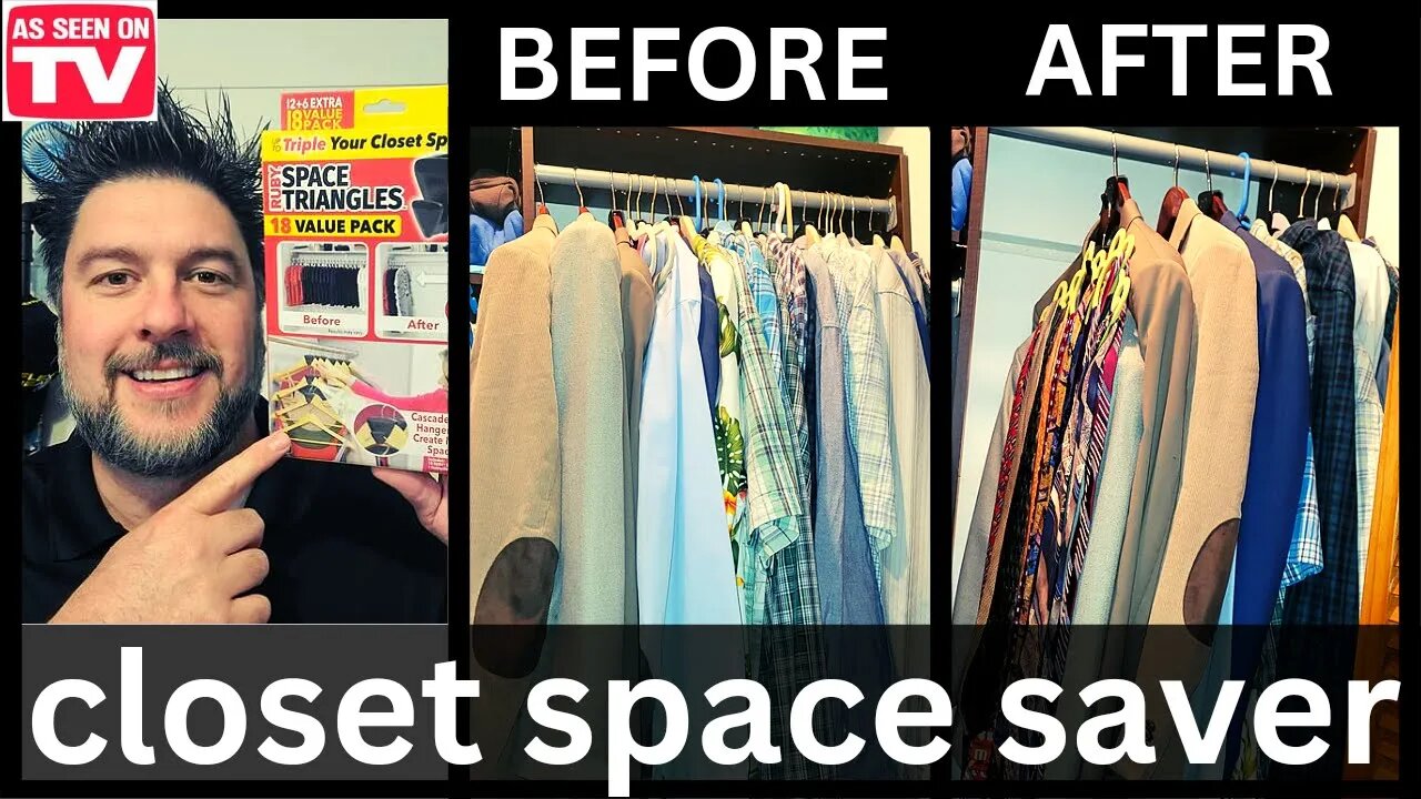 Ruby Space Triangles Review. Closet space saver and organizer. Next ...