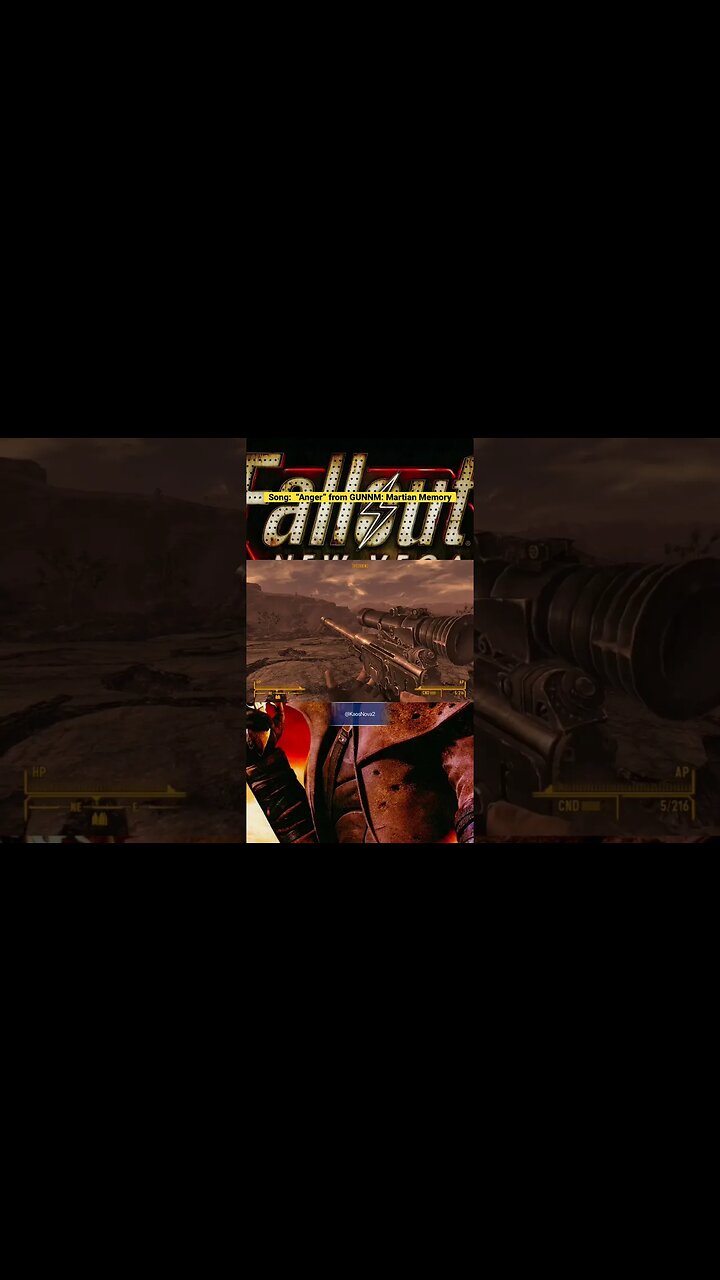 Fallout: New Vegas Sniper Assassination of Legion Centurion #kaosnova # ...