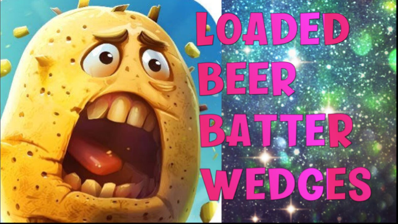 THE WORLD’S BEST LOADED BEER BATTER WEDGES!!