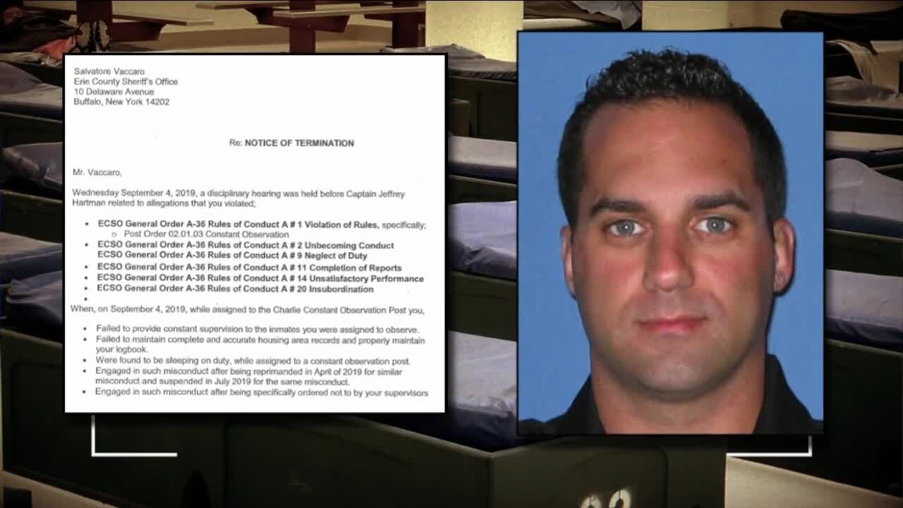 I Team Erie County Sheriffs Deputies Caught Sleeping On The Job Multiple Times 