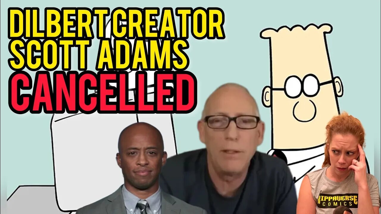 Dilbert Creator Scott Adams CANCELLED! Chrissie Mayr & Leonydus Johnson ...