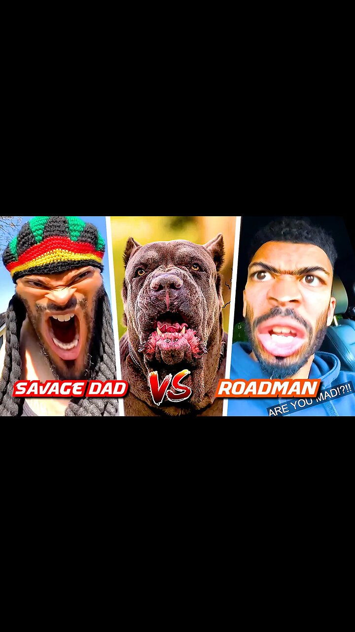 SAVAGE DAD VS SAVAGE DOGS & ROADMAN 😳🪓