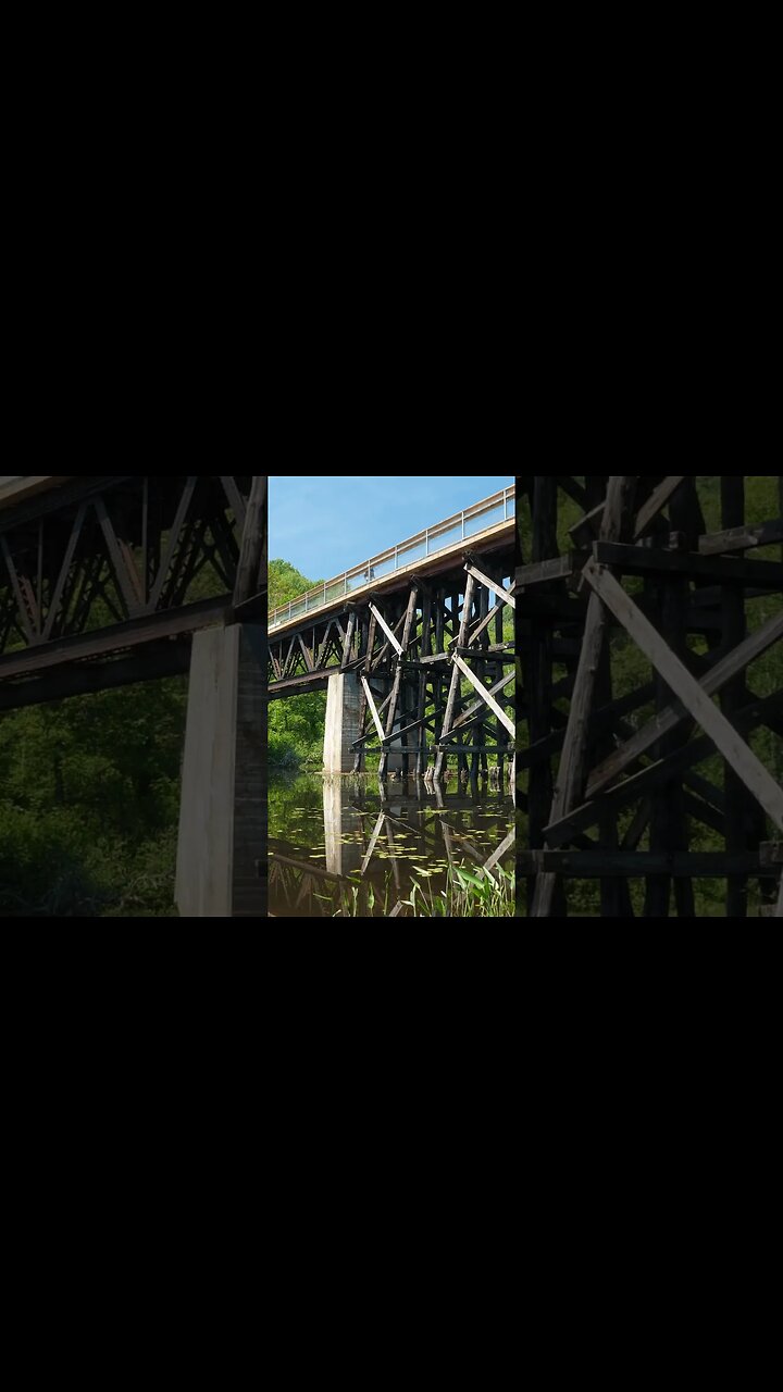 Trestle Bridge Near Kinmount On The Victoria Rail Trail. #shorts #short ...