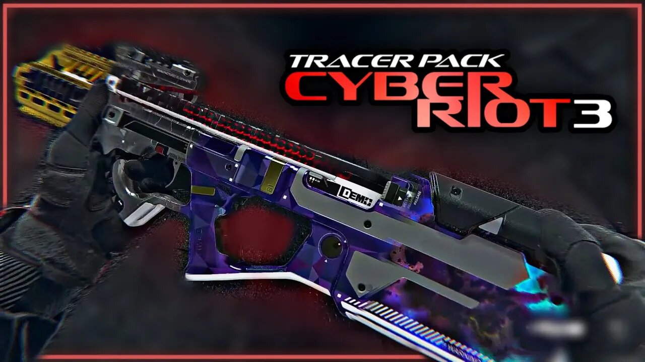 TRACER PACK: CYBER RIOT 3 SHOWCASE - ALL MASTERY CAMOS - CALL OF DUTY ...