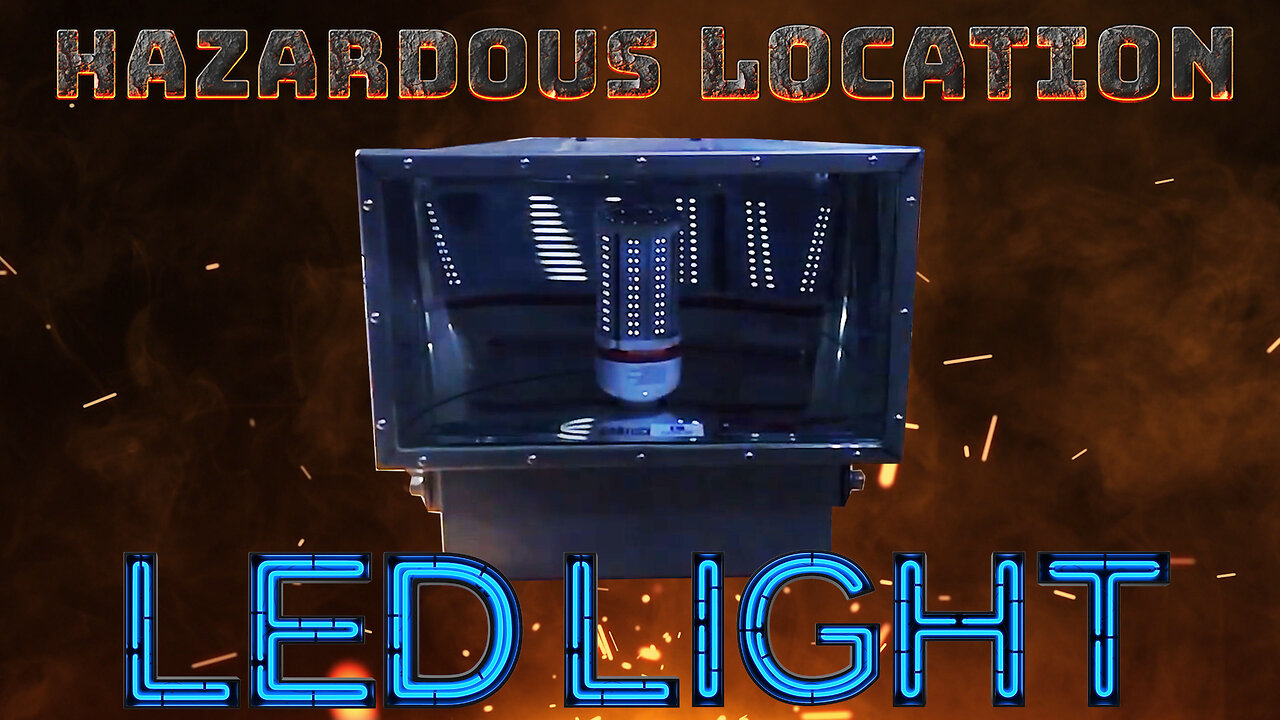 Stainless Steel Hazardous Area LED Light - Class I, Division 2 - 9,000 ...