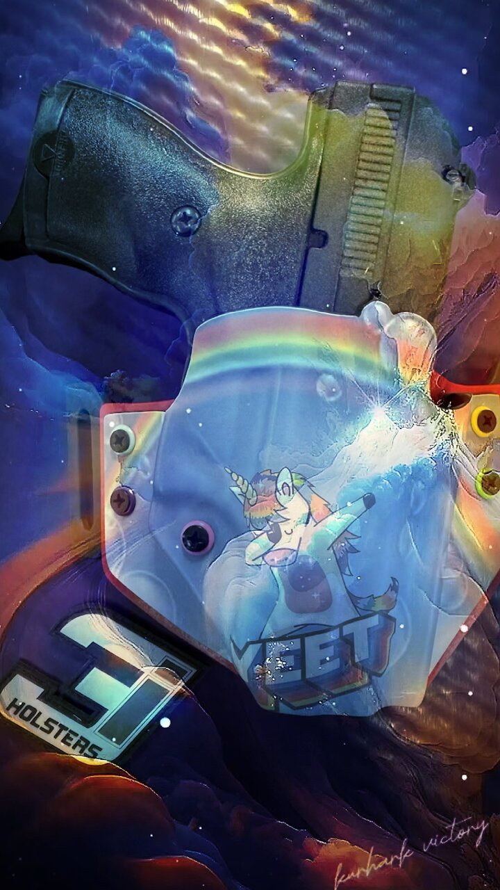 Hi-point holster with a since of humor