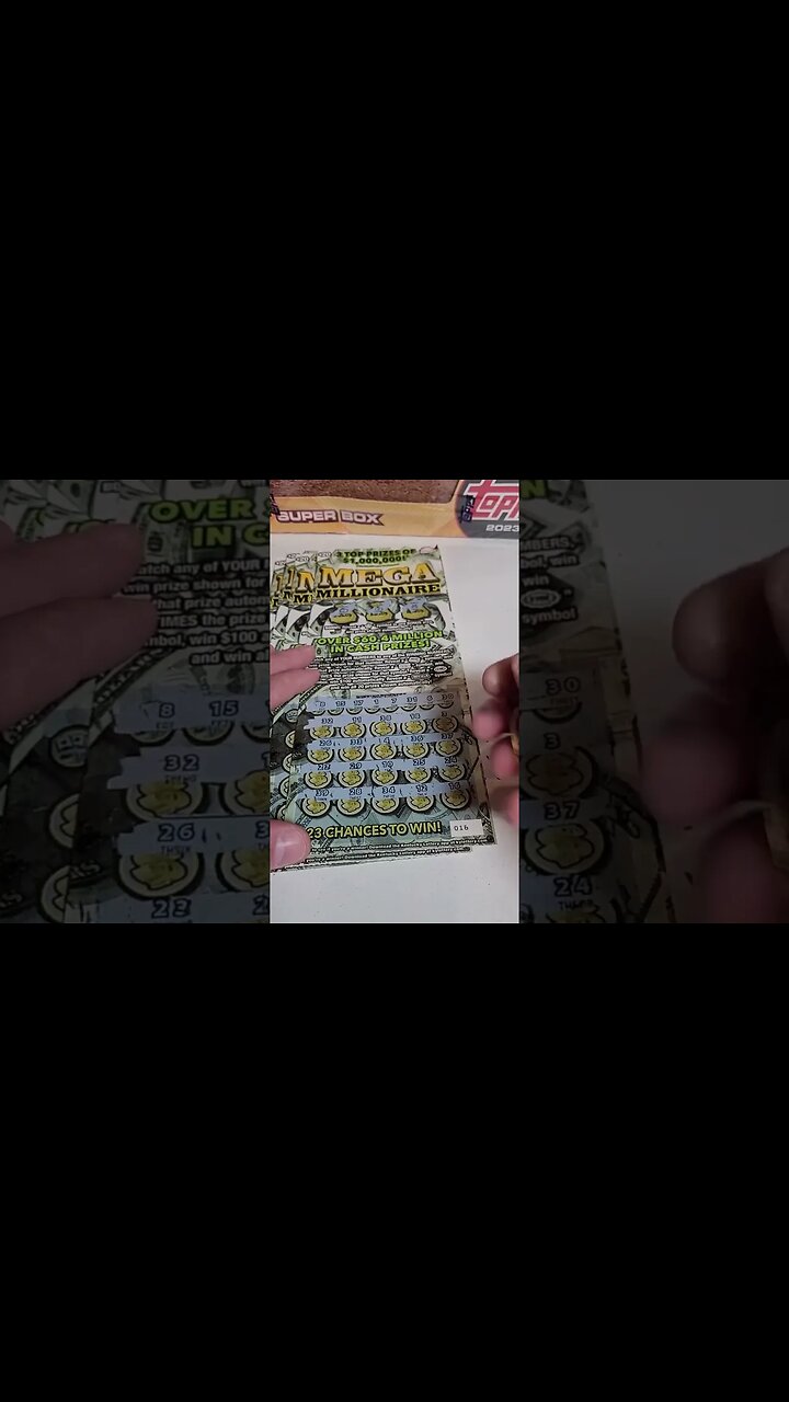 Mega Millionaire Scratch Off Ticket Test