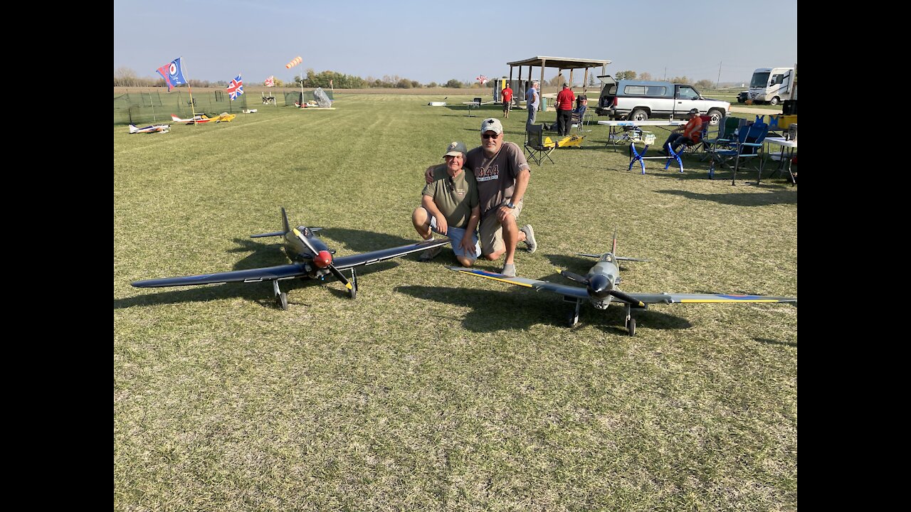 Spitty and Hurricane sortie together