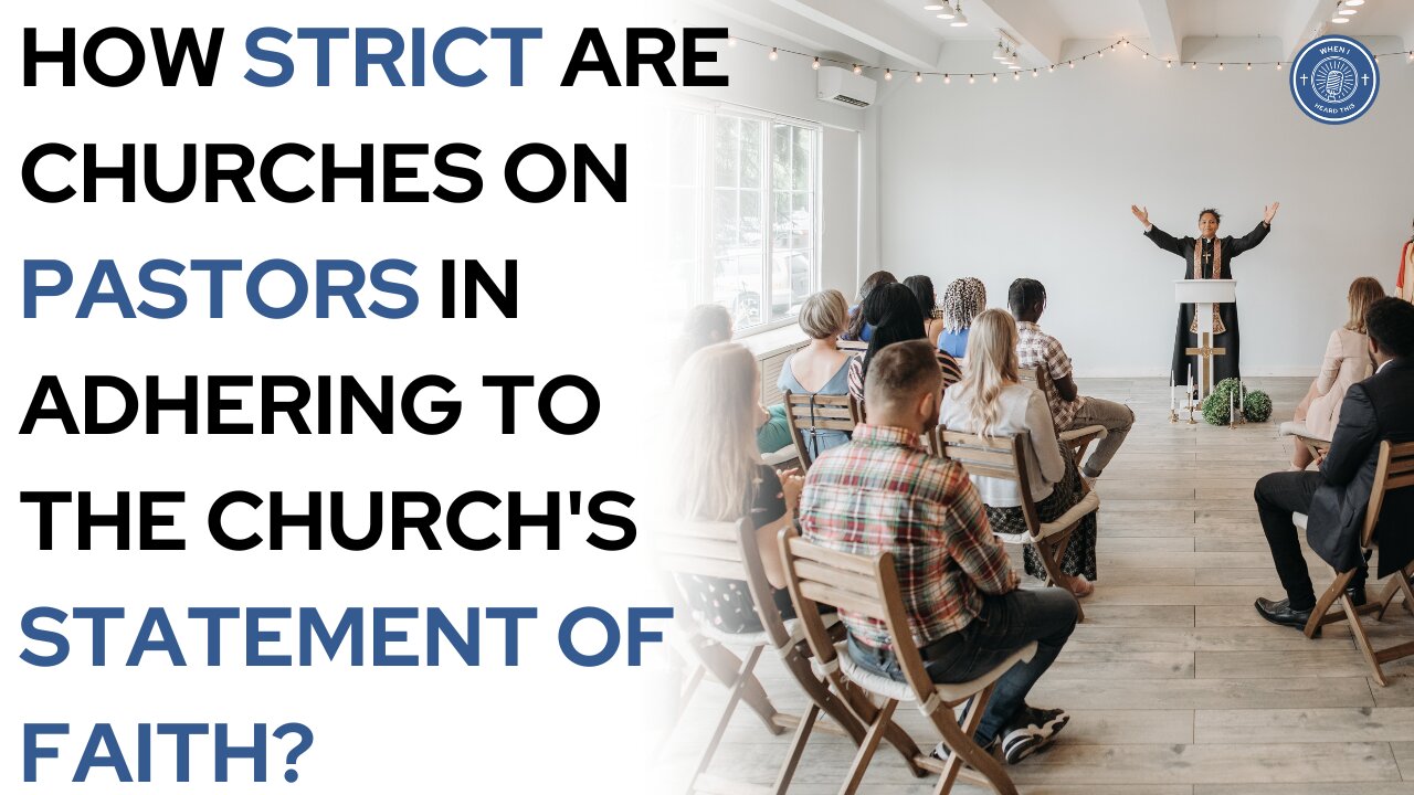 How Strict Are Churches On Pastors In Adhering To The Church's ...