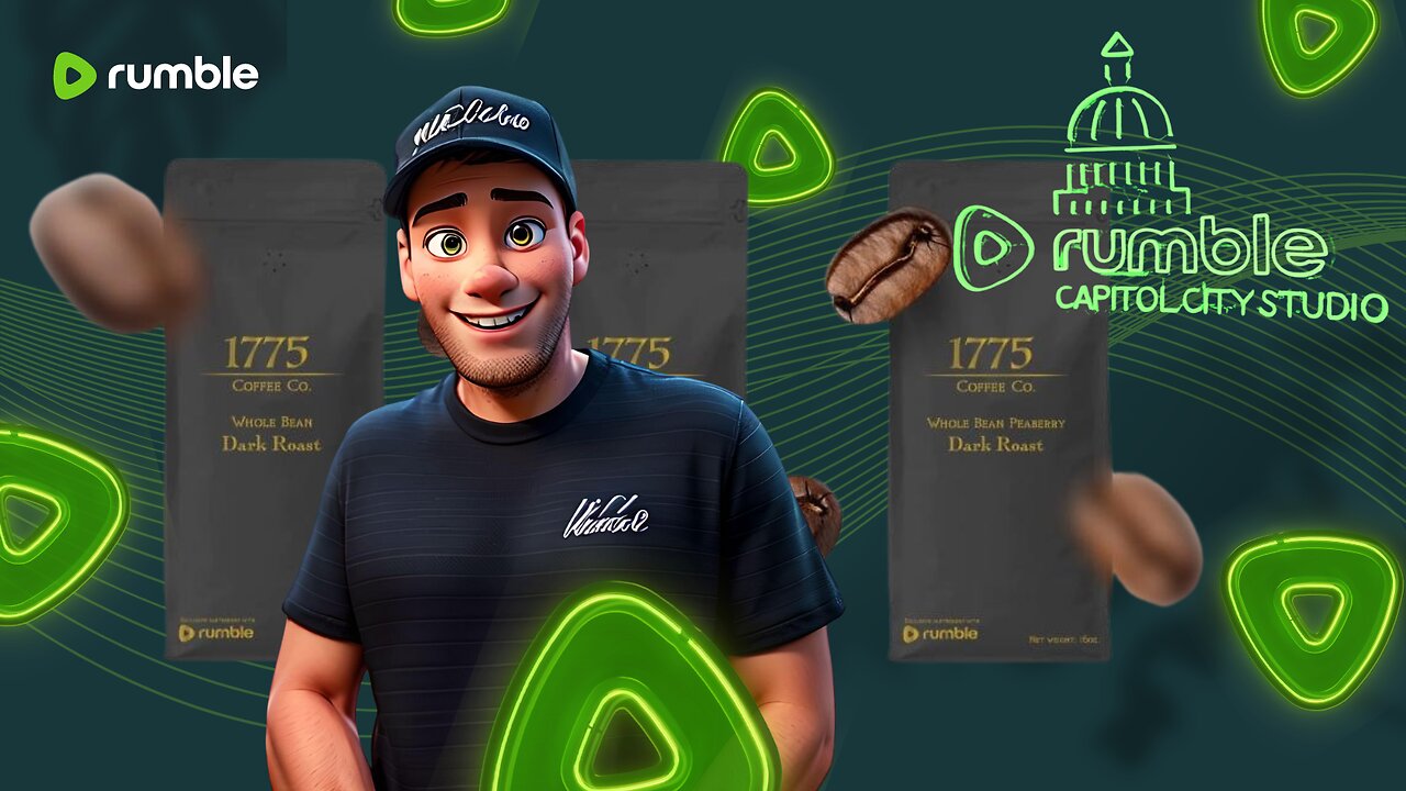 New Rumble DC Studio + 1775 Coffee - #RumbleTakeover