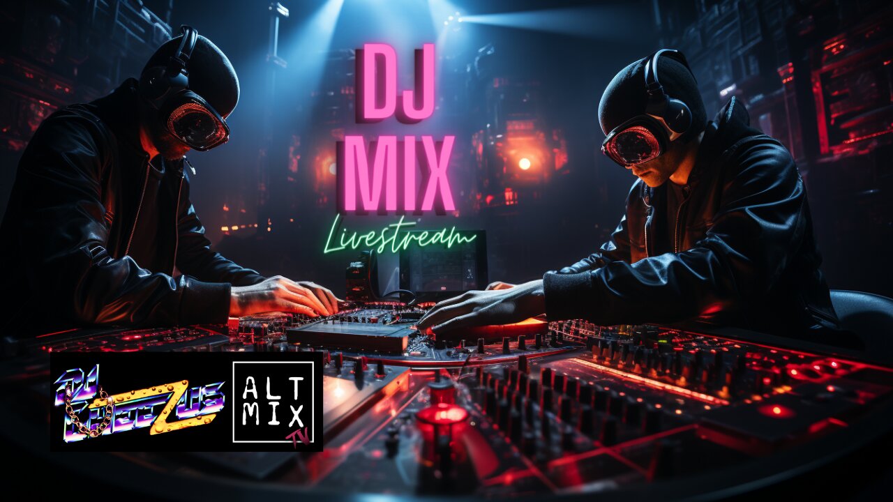 Synthwave Darkwave 80s 90s Electronica and more DJ MIX Livestream with ...