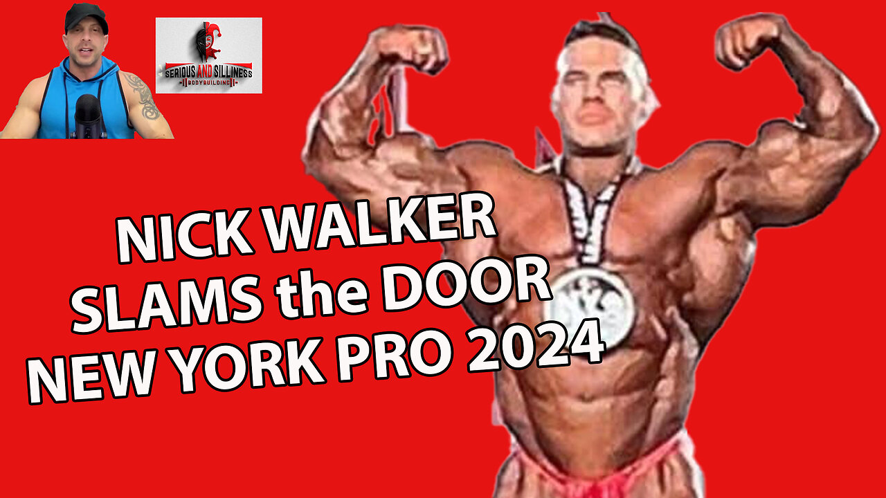 NICK WALKER WALKS OVER MARTIN FITZWATER to WIN NY PRO 2024! BODYBUILDER ...