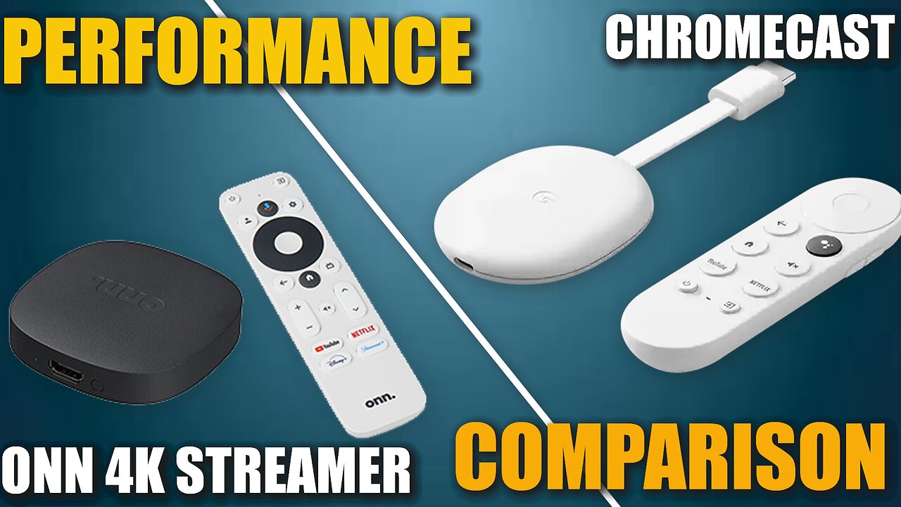 Chromecast With Google TV VS Onn 4k Streamer | Which Device is Faster ...